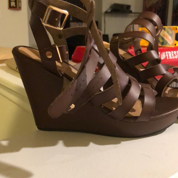Shoes | Torrid Gladiator Platform Wedges | Poshmark